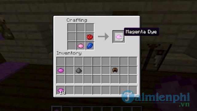 Crafting Colors in Minecraft