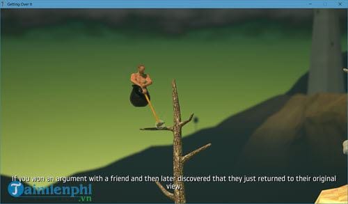 Guide to play the game Getting Over It