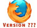 How to check the current Firefox version?