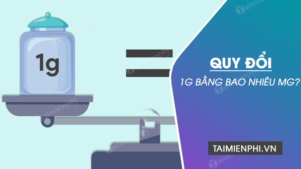 How many milligrams is 1g? Convert gram to milligram