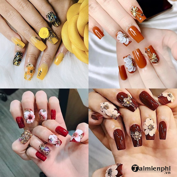 Compilation of the Hottest Tet Nail Designs in 2023