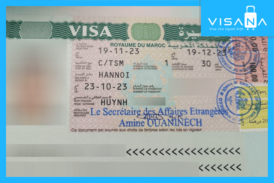 Hướng dẫn đầy đủ về thủ tục làm visa du lịch Maroc - Cập nhật mới nhất năm 2024