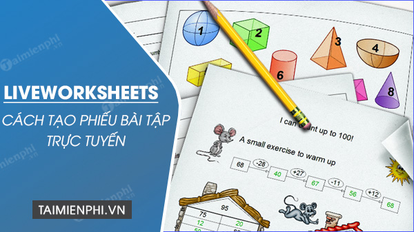 Creating Online Exercise Sheets with Liveworksheets