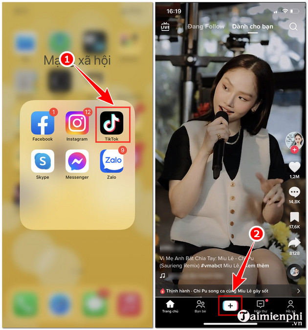 Recording the cry face filter on TikTok is extremely simple
