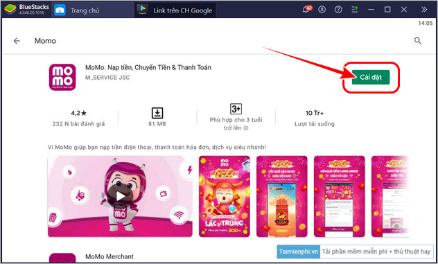 Using Momo on PC with BlueStacks Android Emulator