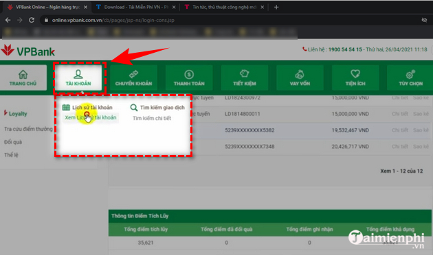 How to Efficiently Navigate VPbank's Internet Banking