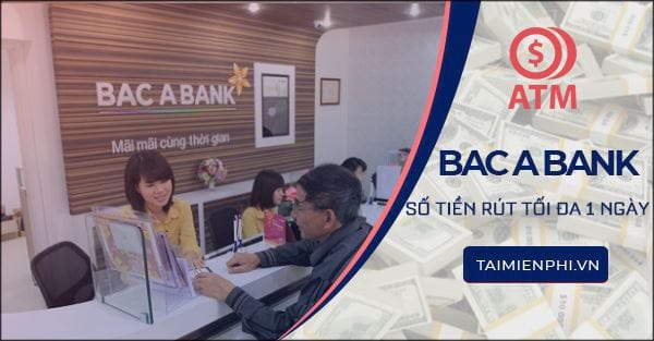 What is the maximum daily withdrawal limit for Bac A Bank ATM card?
