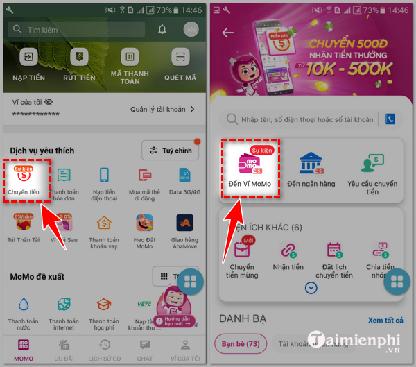 Guide to transferring money from MoMo to bank accounts and other MoMo ...