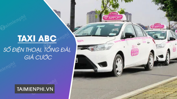 Looking for Taxi ABC's contact number, fares, and airport taxi booking ...