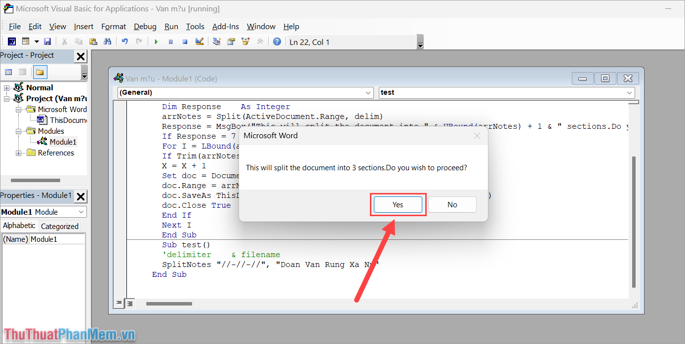 Efficient Method to Split Word Files into Multiple Smaller Documents