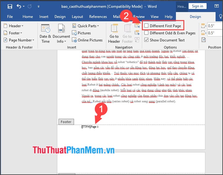 How to Remove Page Numbers on Any Page in Word