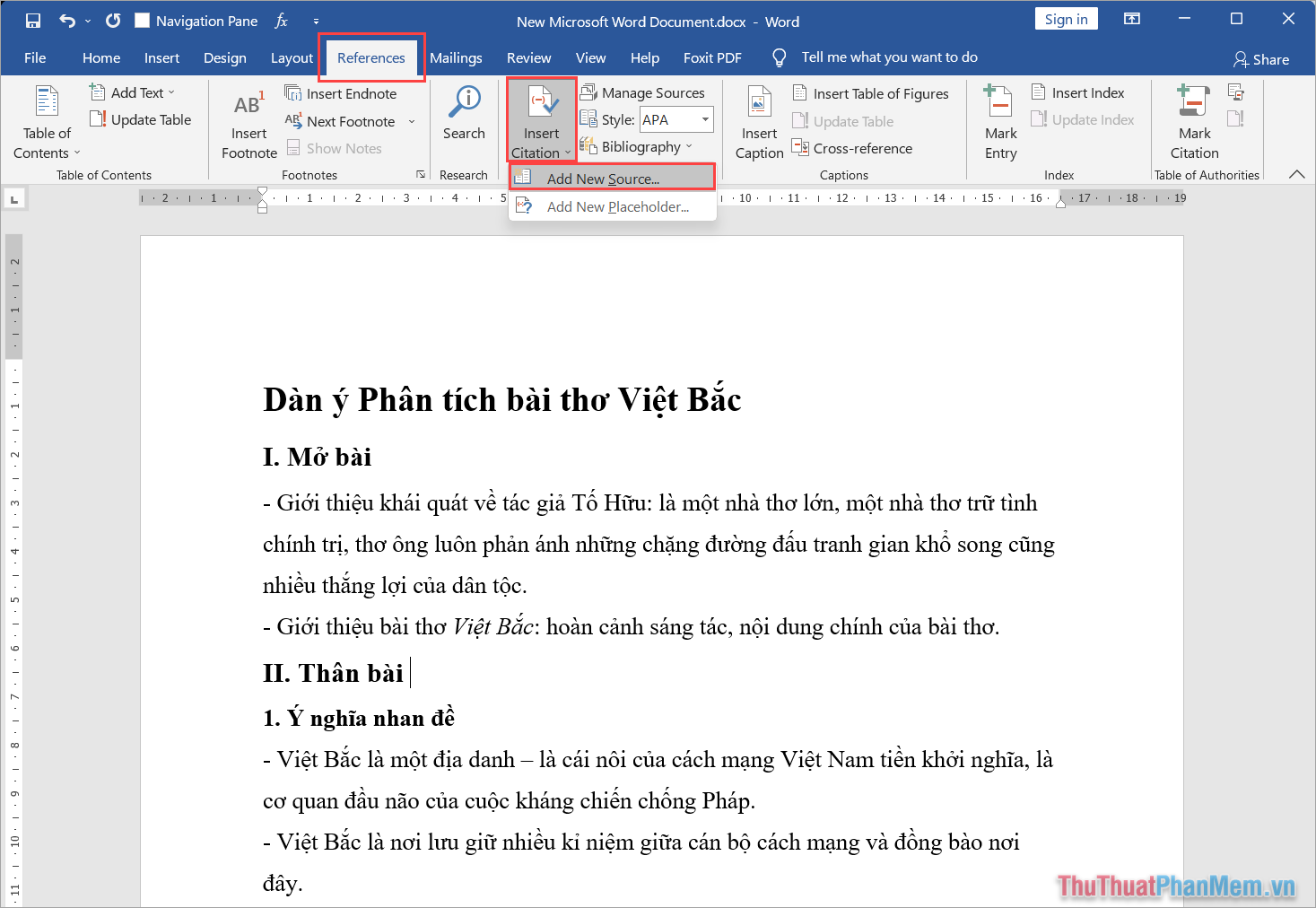 Mastering the Art of Referencing in Word