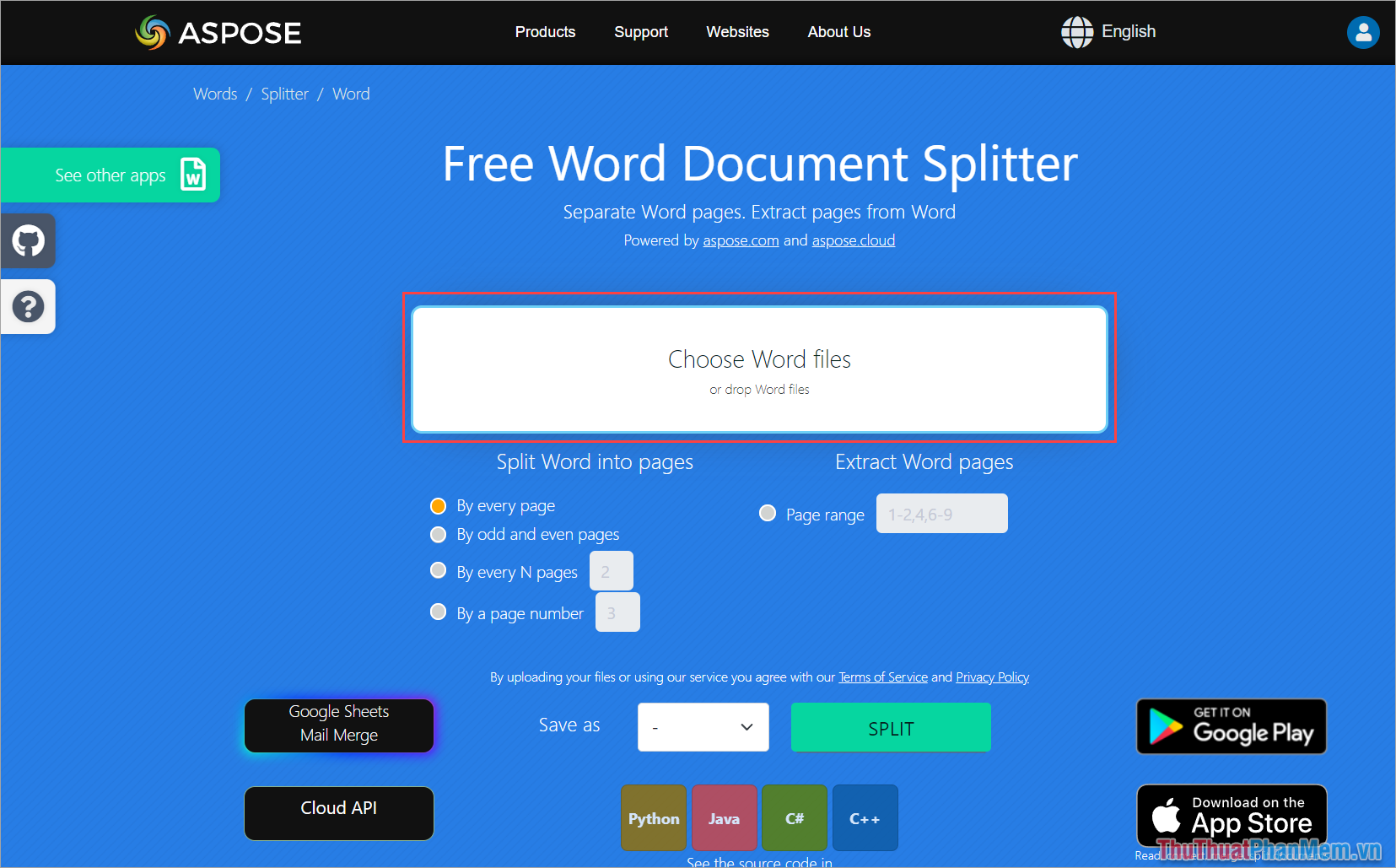 Efficient Method to Split Word Files into Multiple Smaller Documents