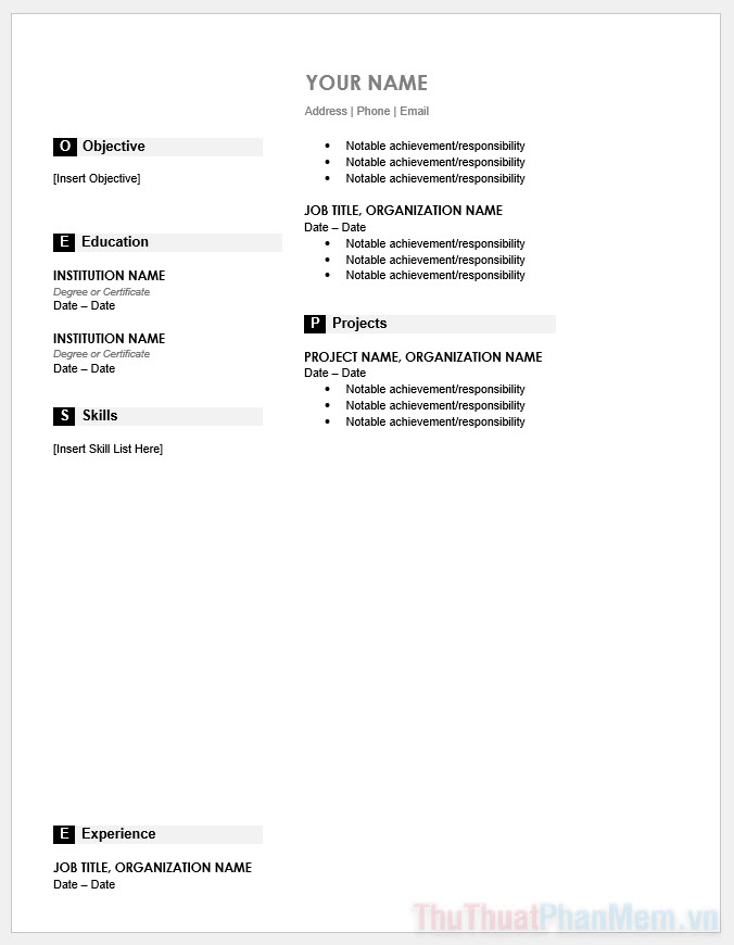 Discover the most impressive personal profile templates