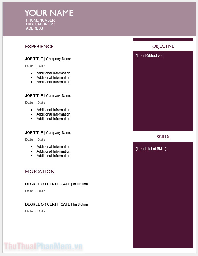 Discover the most impressive personal profile templates