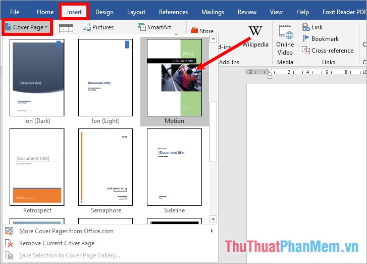 Creating Beautiful Cover Pages in Word