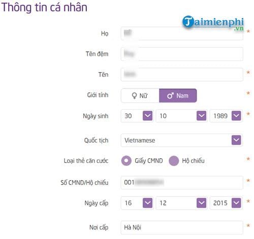 Register for TPBank eBanking, the innovative bank