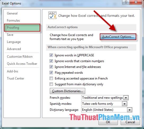 Setting Up AutoCorrect Functionality in Excel