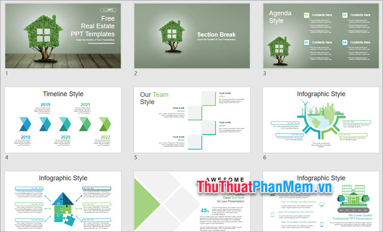 The Most Beautiful PowerPoint Templates for Environmental Protection