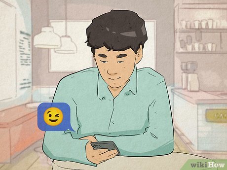 Bí Quyết Tán Tình Qua Tin nhắn Nhanh (Instant Messaging): 12 Bước