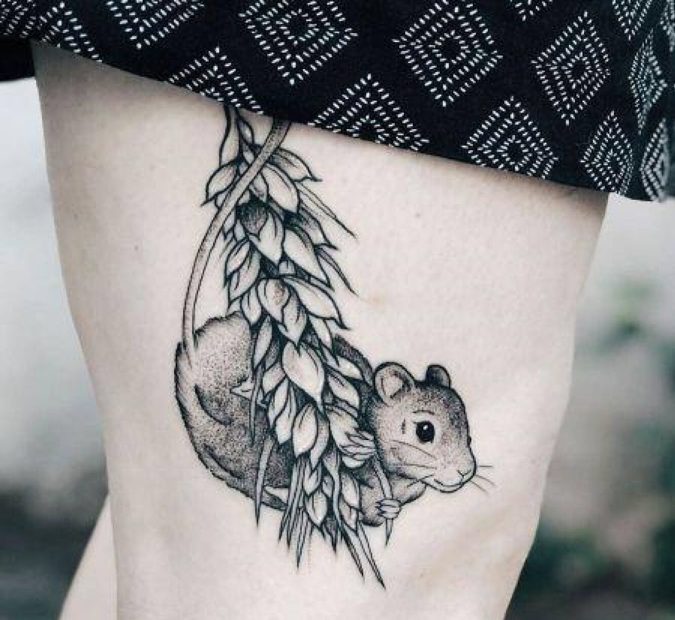 The Most Stunning Lucky Mouse Tattoo Designs of 2024
