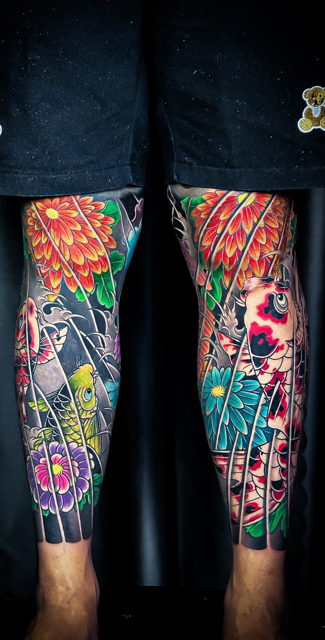 Discover the most stunning full leg traditional Japanese tattoos.