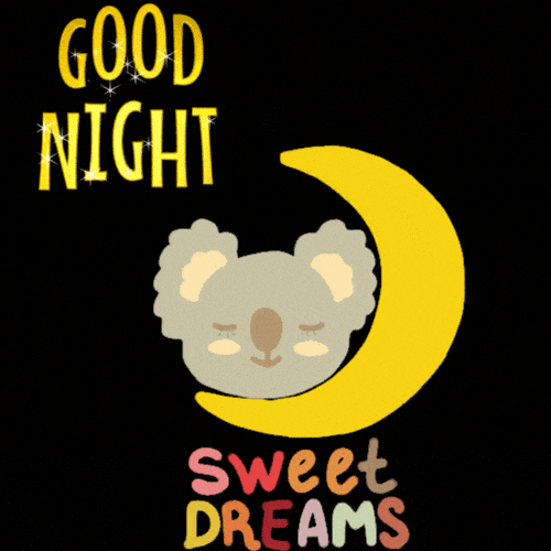 Cute Good Night GIFs - Adorable animated images wishing sweet dreams