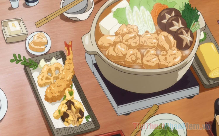 Discover the top-rated anime series centered around cooking and cuisine