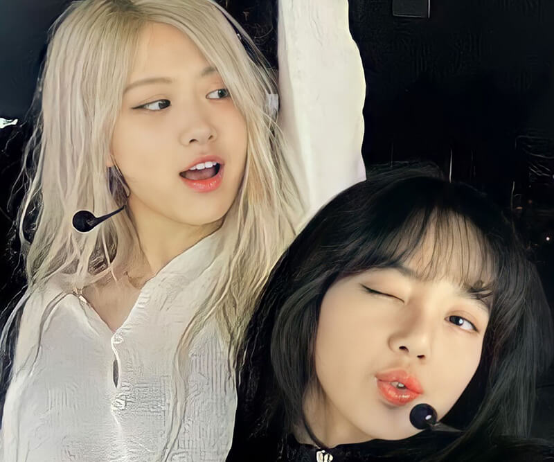 The most adorable and charming snapshots of Lisa and Rosé