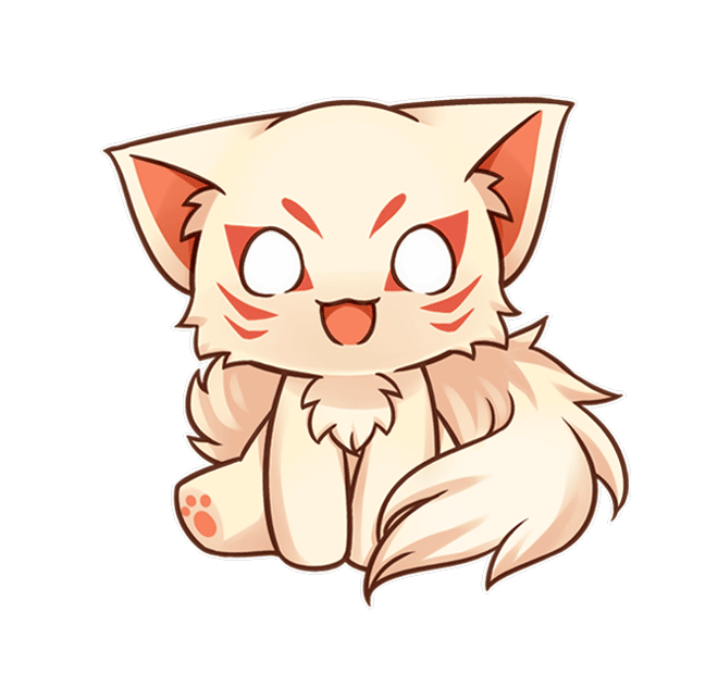 The most adorable and charming chibi fox images