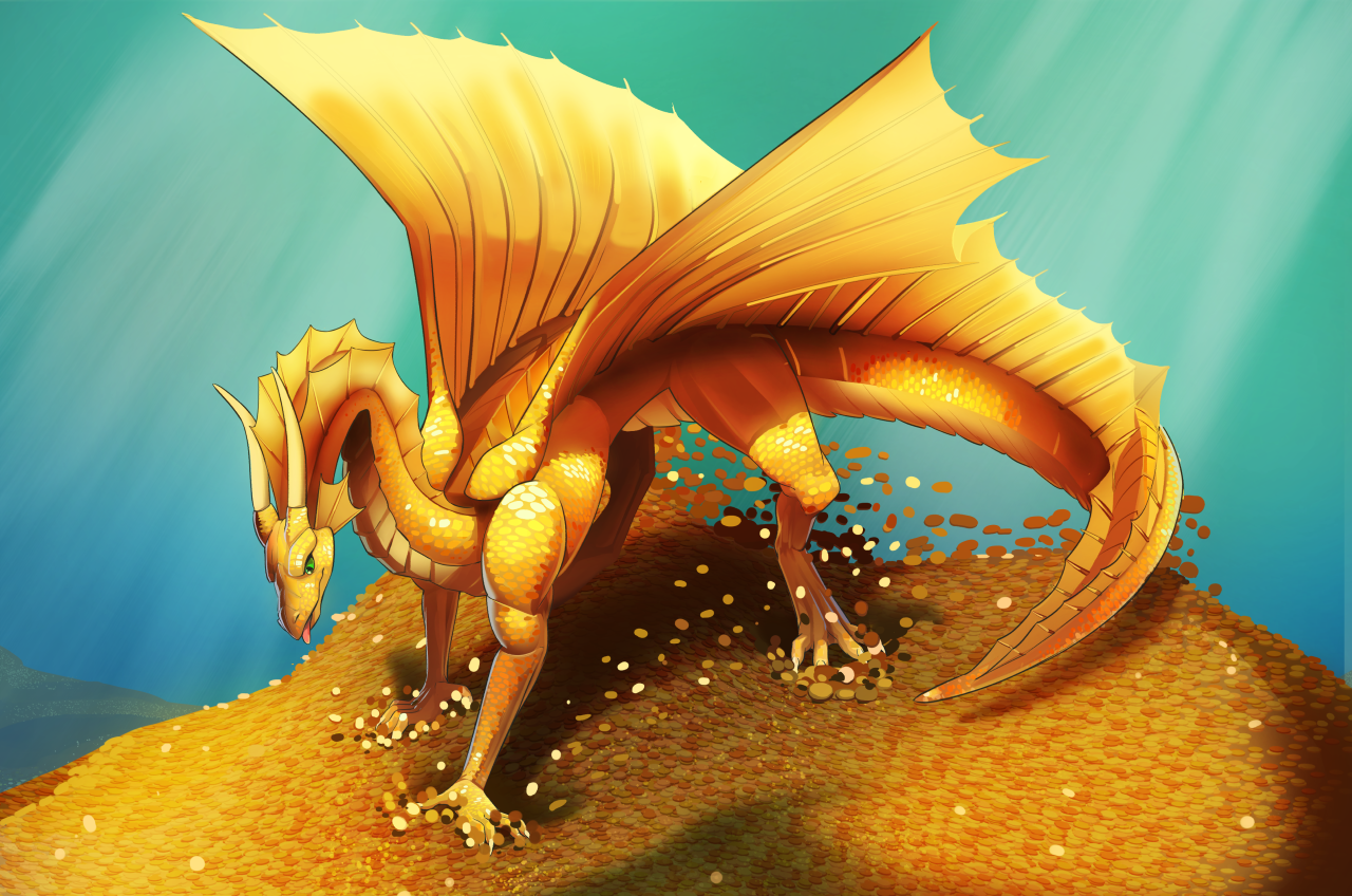 The Most Beautiful Golden Dragon Images