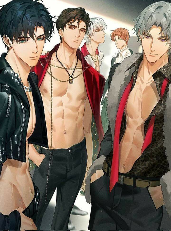 Stunning Images of Handsome Anime Men with Six-Pack Abs