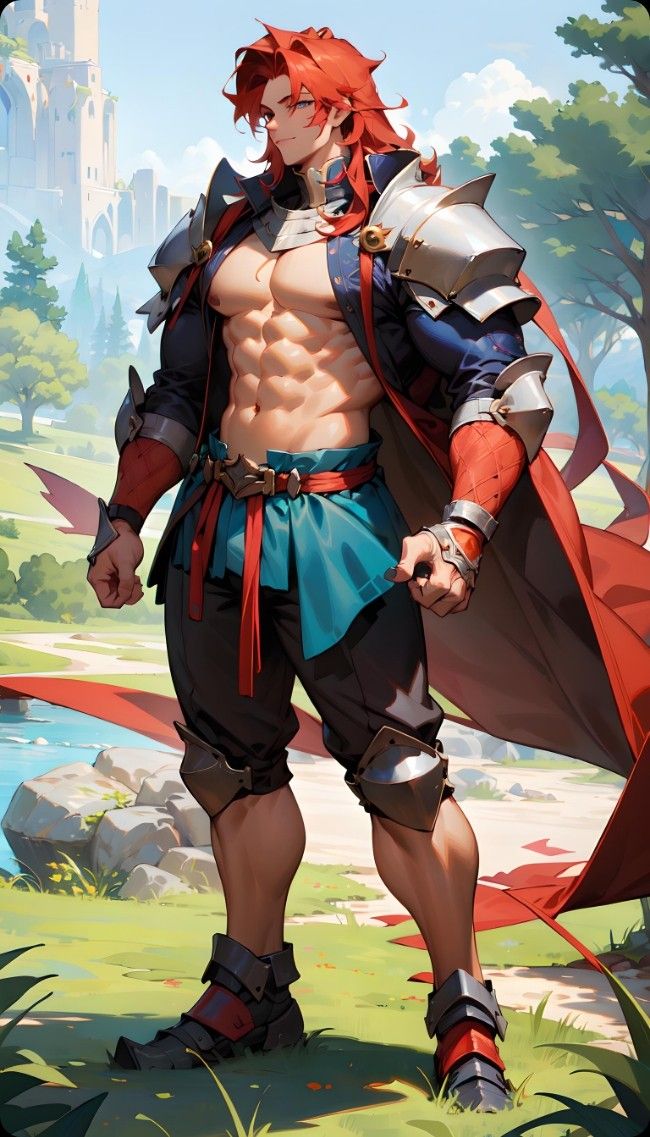 Stunning Images of Handsome Anime Men with Six-Pack Abs