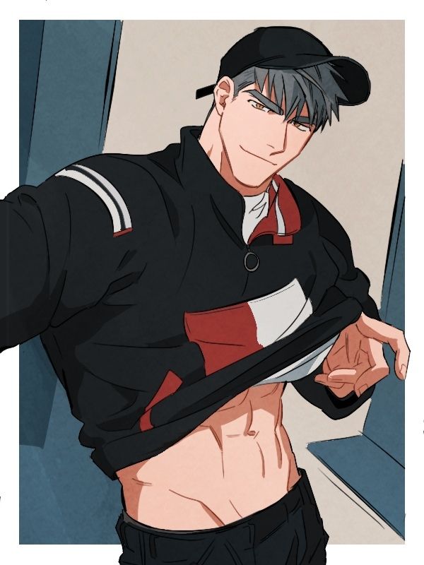 Stunning Images of Handsome Anime Men with Six-Pack Abs