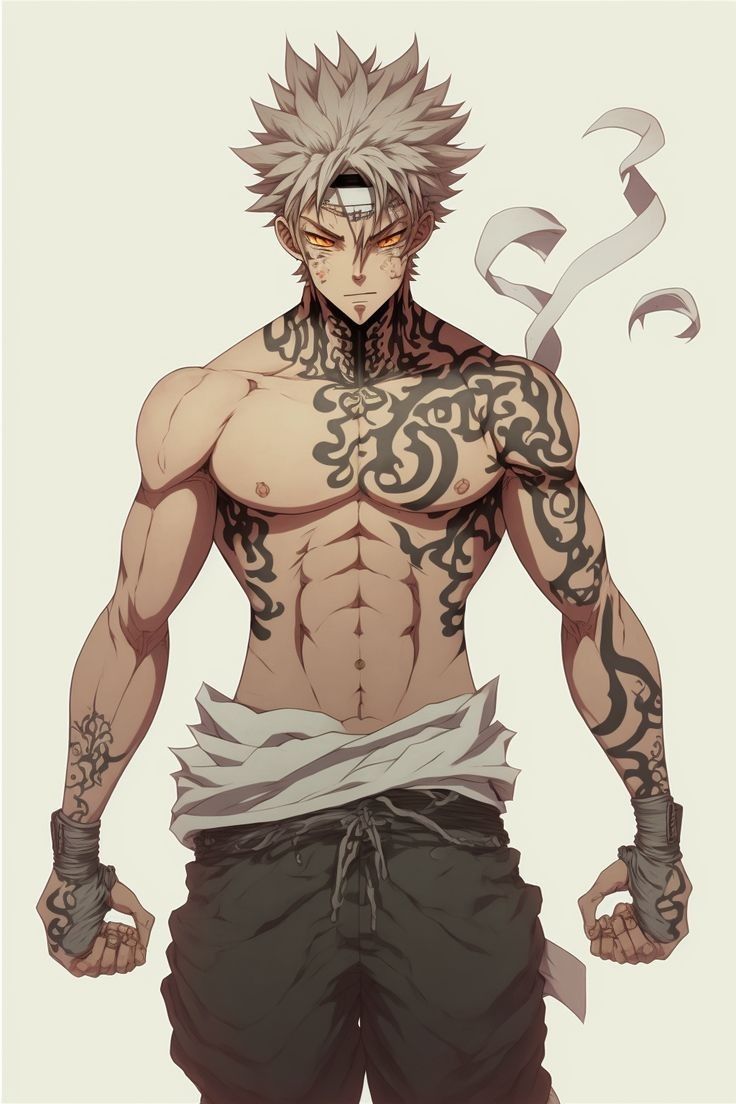 Stunning Images of Handsome Anime Men with Six-Pack Abs