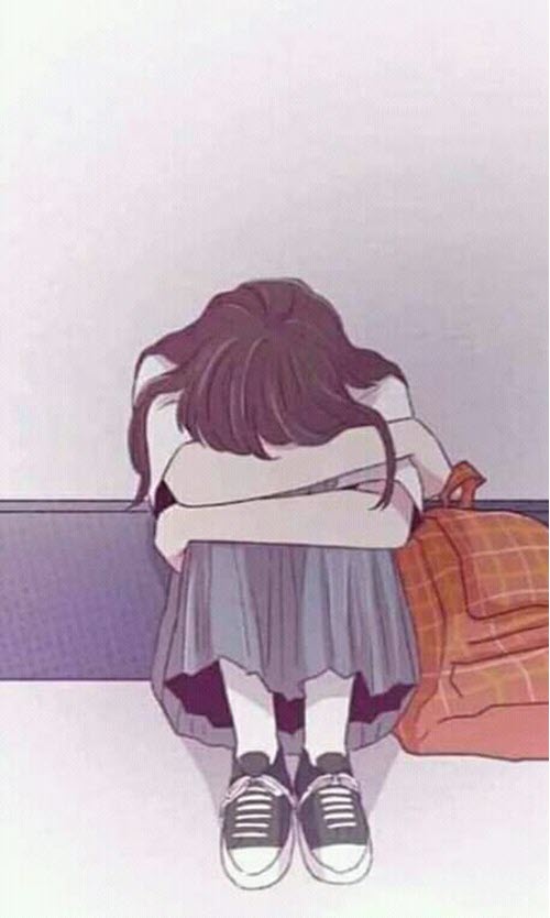 999+ Sad female images for avatars and mood-related statuses