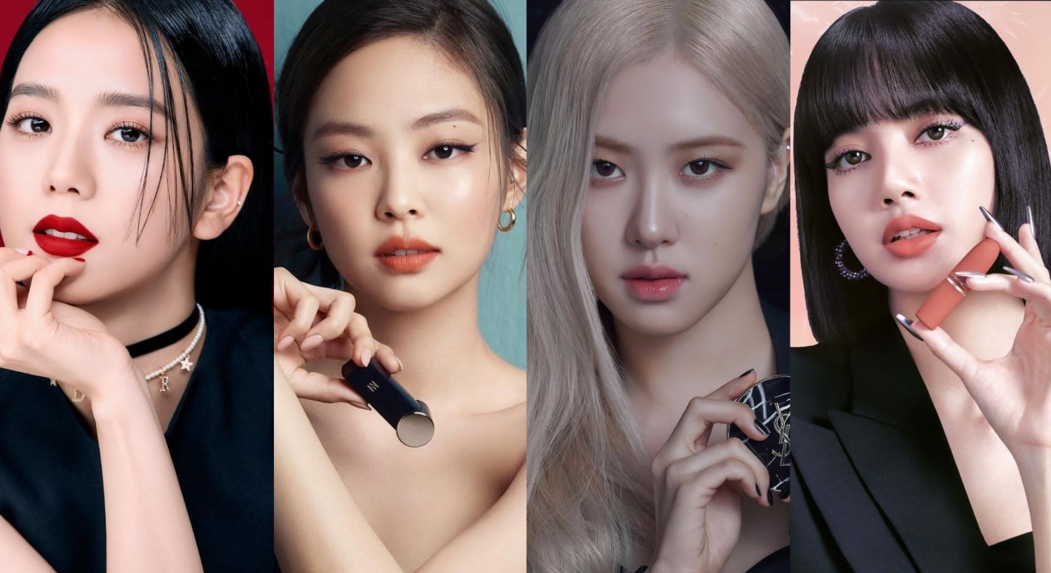 Adorable group snapshots of Blackpink