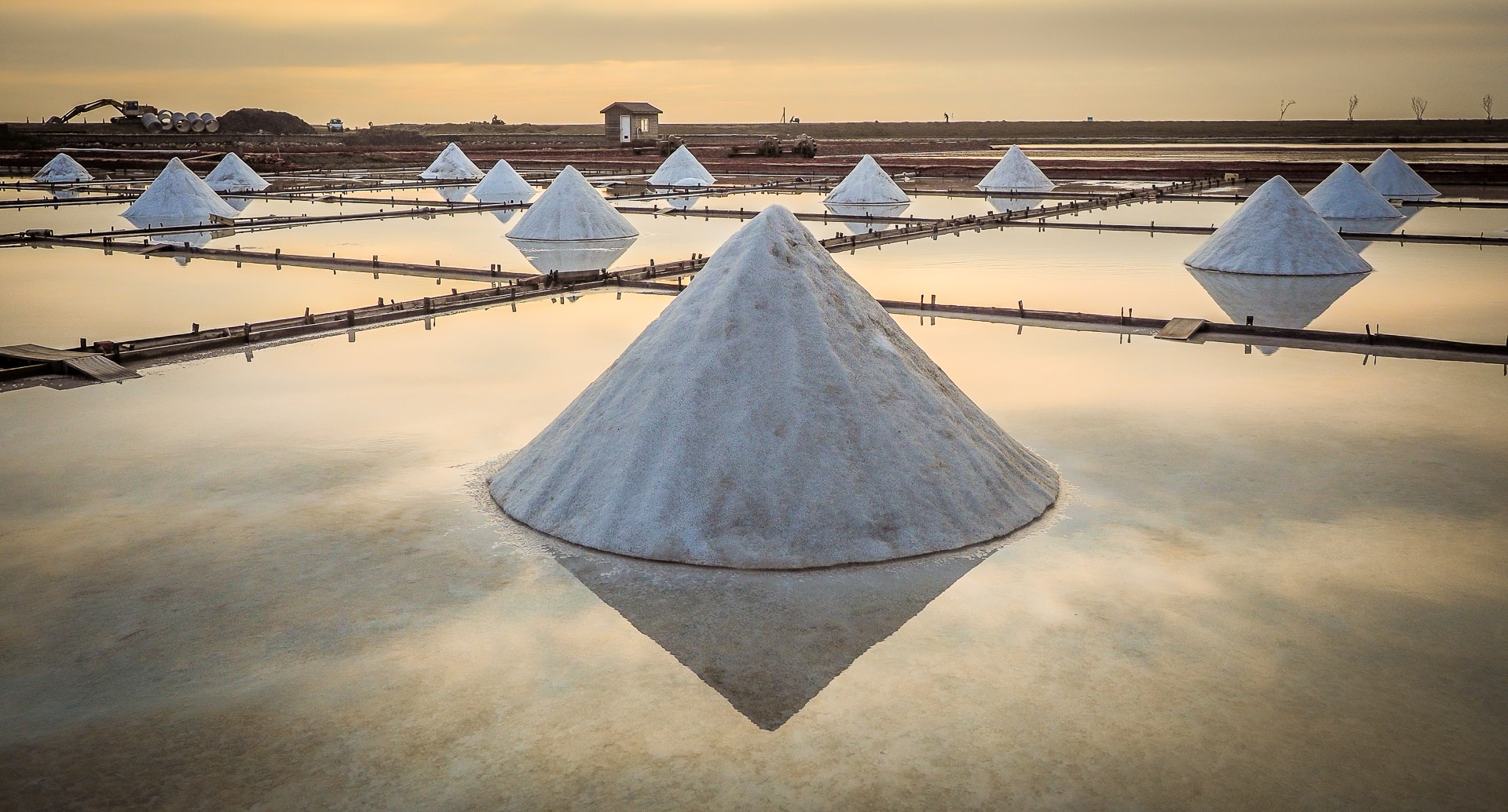 Beautiful Salt Field Images