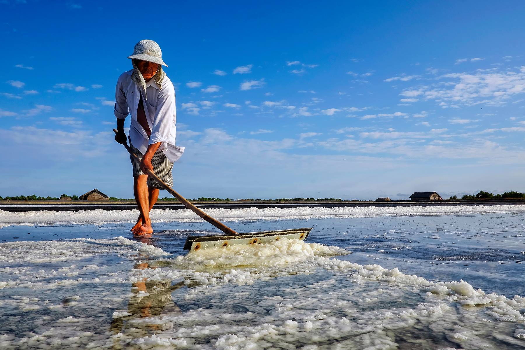 Beautiful Salt Field Images