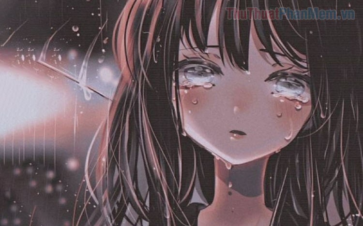 Exquisite anime silently weeping images
