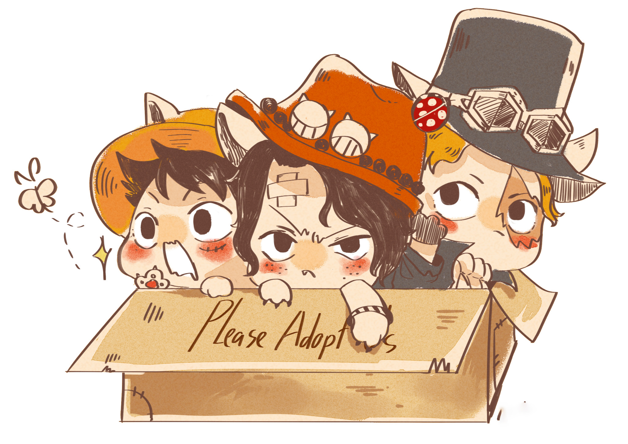 Check out these awesome Luffy chibi images - Extremely beautiful Luffy ...