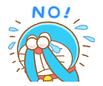 Stunningly beautiful image of Doraemon crying and feeling melancholic.