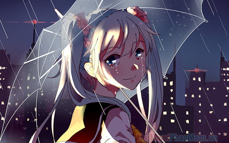 Beautiful Anime Crying Images