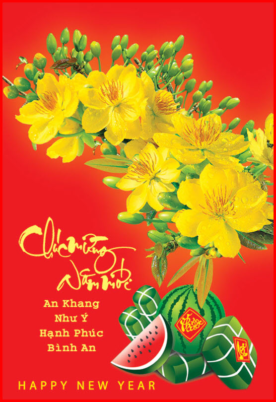 Beautiful Tet Greeting Cards - Curating the Most Exquisite Tet Wishes