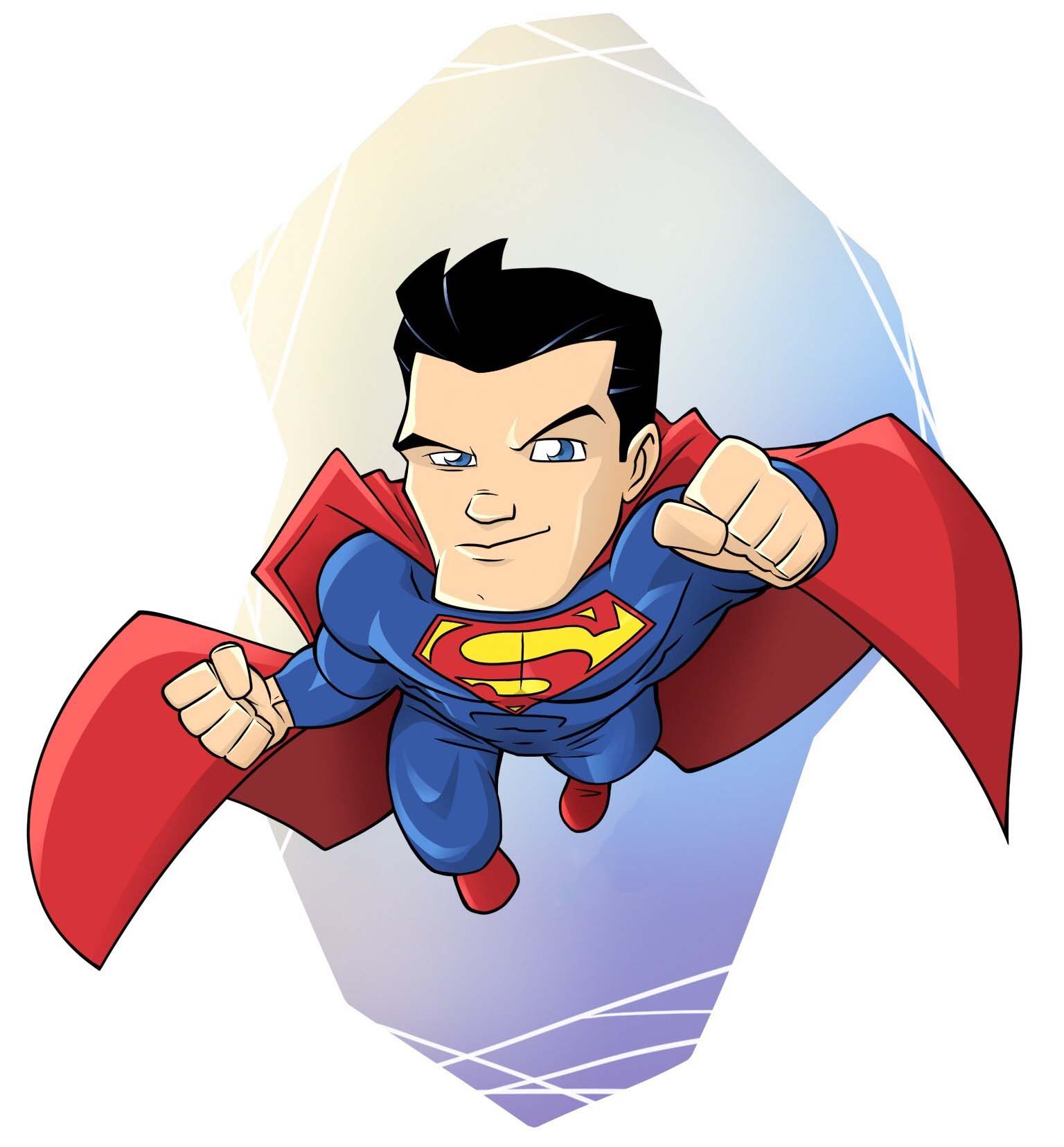 Adorable Superman Chibi - Beautiful and Cute