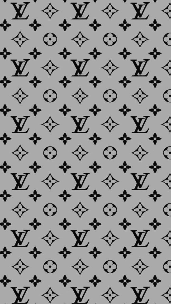 The Finest Black LV Wallpaper