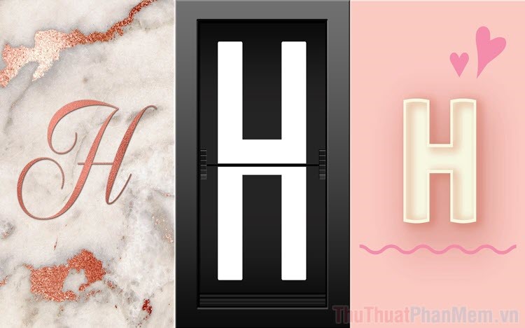 Beautiful 'H' letter wallpapers for your phone