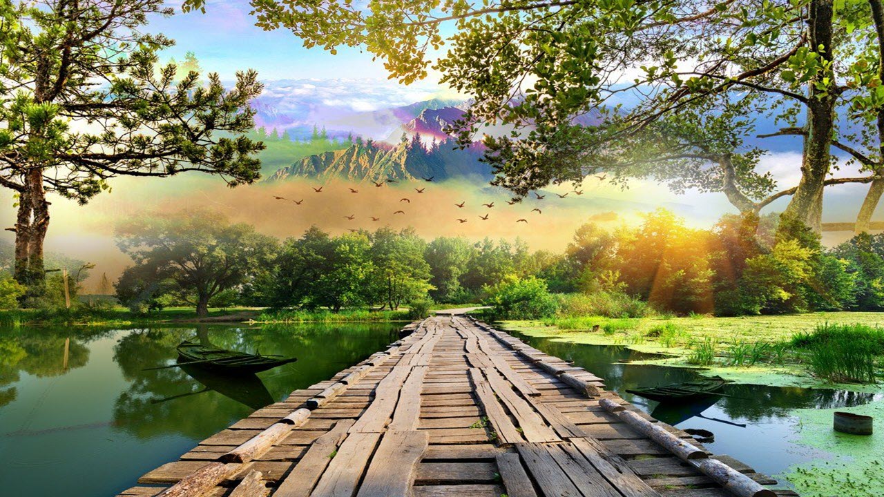 Stunning 3D Landscape Backgrounds