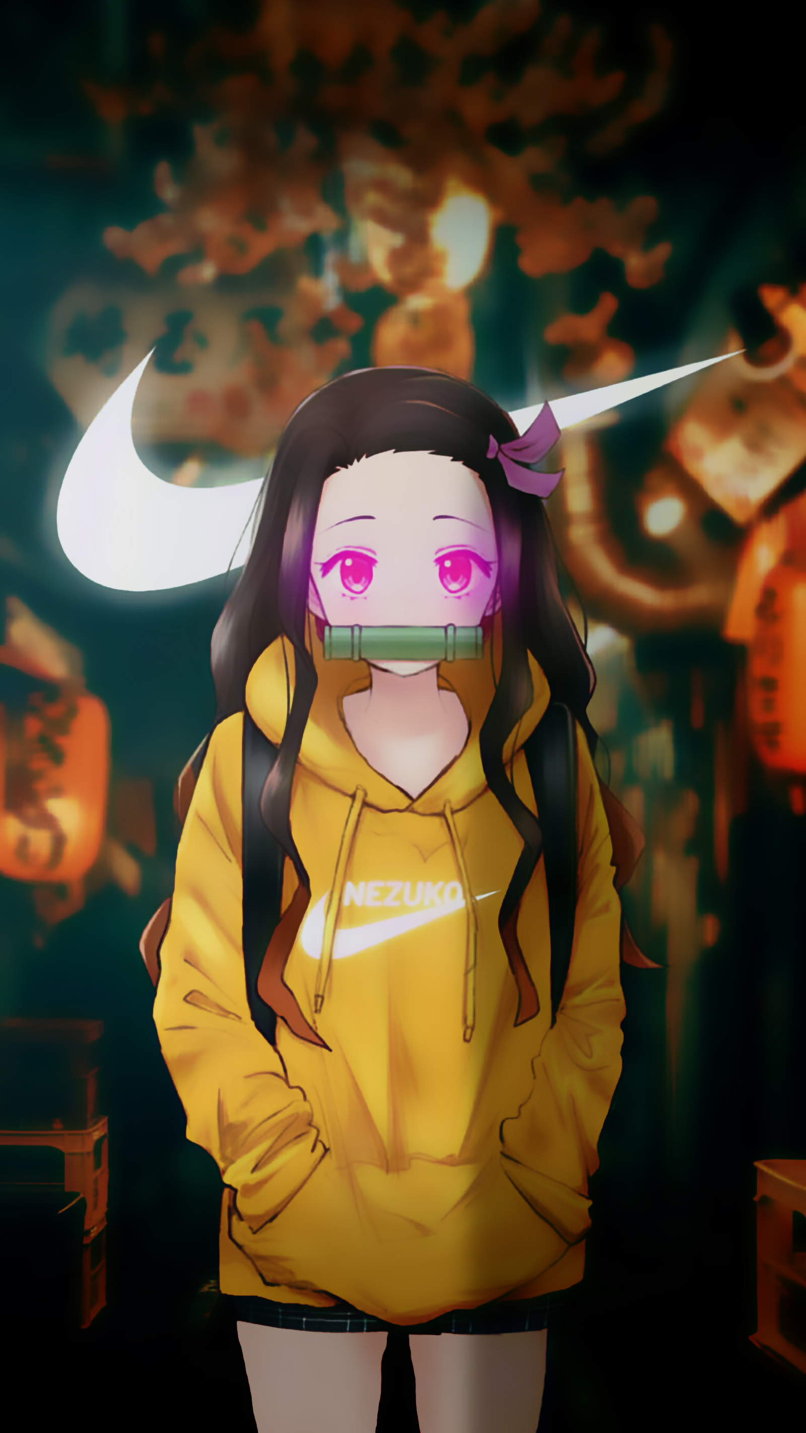 Adorable Nezuko wallpapers for a charming touch, showcasing the beauty ...