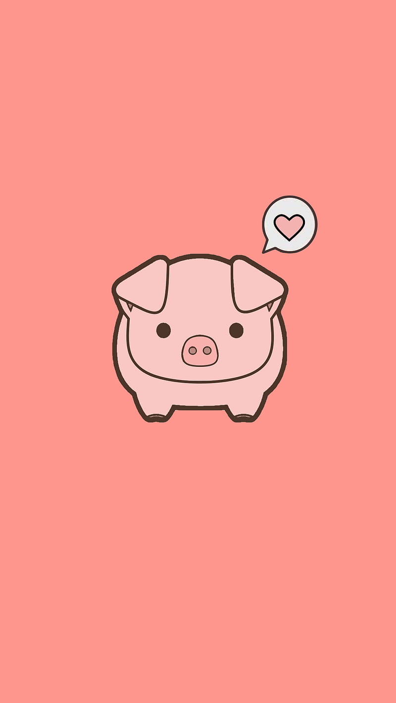 Pink pig wallpapers, the most beautiful pink pig images